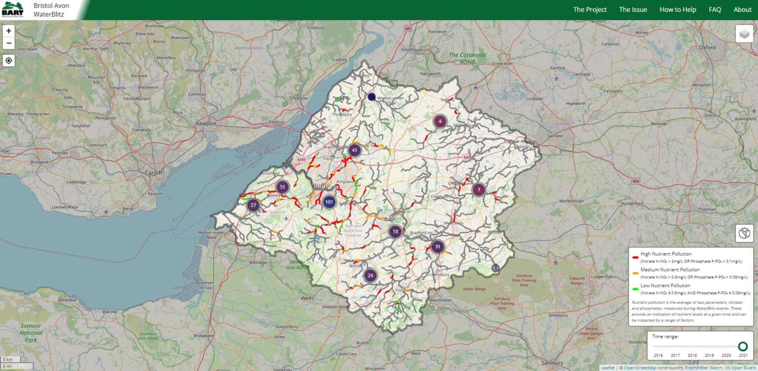 Bristol Avon WaterBlitz 2021 results are in! - Bristol Avon Rivers Trust